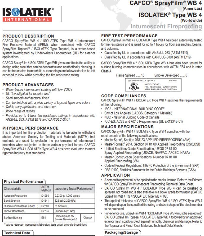 CAFCO Spray Film WB 4